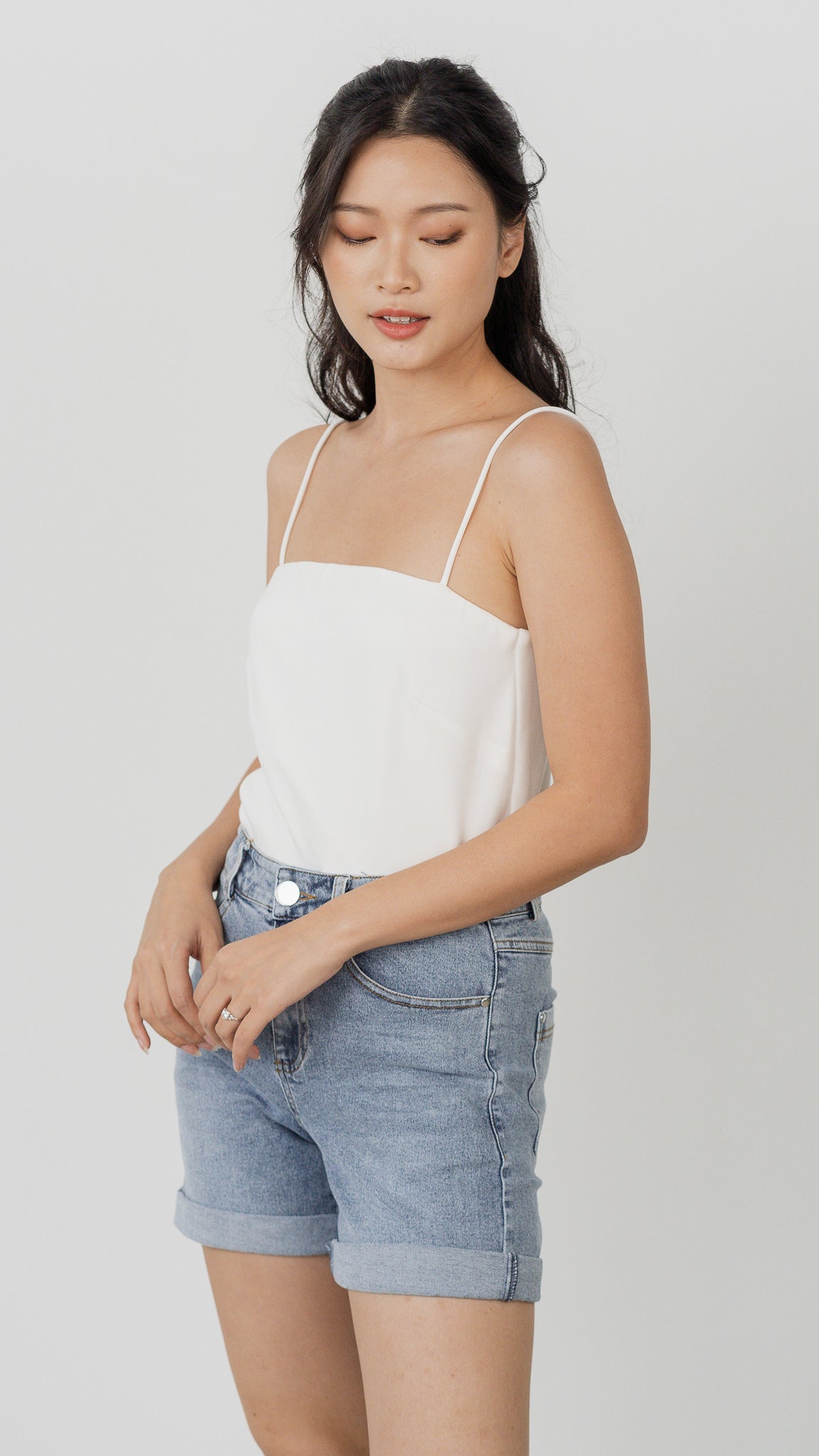 Carter Denim Shorts in Light Wash [ONLINE ONLY] - First Stitch